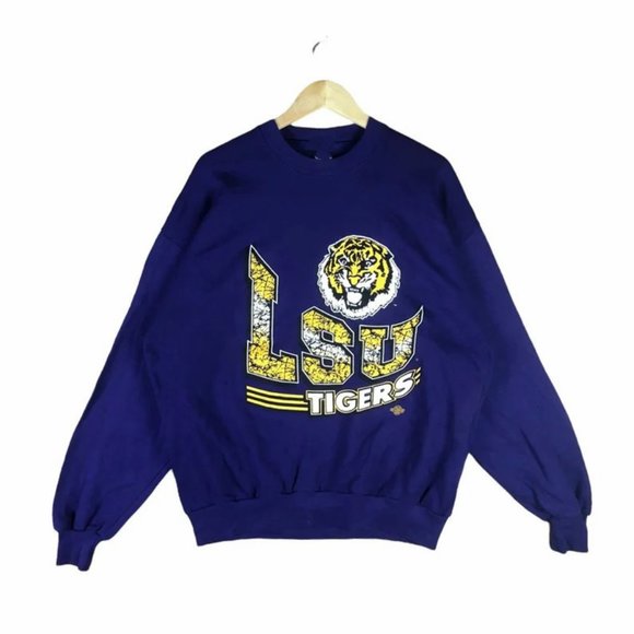 Shirts | Vintage Varsity Of Louisiana Lsu Tigers Lsu Tigers College Tee ...